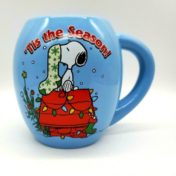 Peanuts | Dining | Charlie Brown Snoopy Woodstock Peanuts Tis The ...